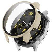 China Watch Cover + Glass Protective Cover Film Watch Case for Huawei GT 4 46mm PC Tempered Glass Watch Screen Protector Case for sale
