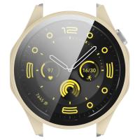 China Watch Cover + Glass Protective Cover Film Watch Case for Huawei GT 4 46mm PC Tempered Glass Watch Screen Protector Case for sale