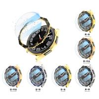 China Eraysun Hot Selling Watch Bezel + Tempered Glass + Electroplated Watch Cover Case for Samsung Watch 6 Classic 43mm and 47mm for sale