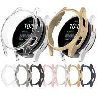 China Half Package Hollow PC Case for Samsung Watch 7 40mm 44mm Protective Watch Case Accessories for sale