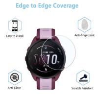 China Eraysun HD Clear Highly Responsive Scratch Resistant Anti-Bubble Protective Cover for Garmin Forerunner 165 Tempered Glass Film for sale