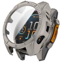 China Eraysun Full Cover Screen Protector Hard PC Tempered Glass Watch Case for Garmin Fenix 8 47mm 51mm Made in China for sale