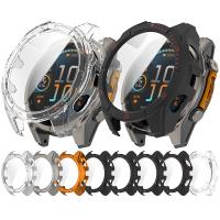 China Eraysun Full Cover Screen Protector Hard PC Tempered Glass Watch Case for Garmin Fenix 8 47mm 51mm Made in China for sale