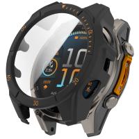 China Eraysun Full Cover Screen Protector Hard PC Tempered Glass Watch Case for Garmin Fenix 8 47mm 51mm Made in China for sale
