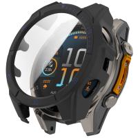 China Eraysun Full Cover Screen Protector Hard PC Tempered Glass Watch Case for Garmin Fenix 8 47mm 51mm Made in China for sale