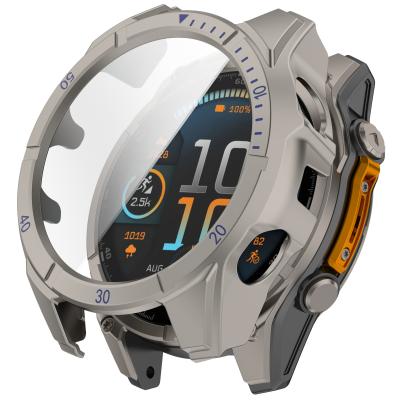 China Eraysun Full Cover Screen Protector Hard PC Tempered Glass Watch Case for Garmin Fenix 8 47mm 51mm Made in China for sale