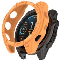 China Bumper Frame Cover Half Wrap Protective Case for Garmin Fenix8 Solar 51mm 47mm Armor Case Anti-scratch Watch Case for sale