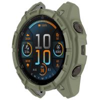 China Eraysun Smart Watch Strap Shell Cover Bumper Silicone Skin Accessories TPU Case for Garmin Enduro 3 Protector Watch Band Adapter for sale