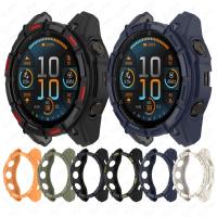 China Eraysun Smart Watch Strap Shell Cover Bumper Silicone Skin Accessories TPU Case for Garmin Enduro 3 Protector Watch Band Adapter for sale