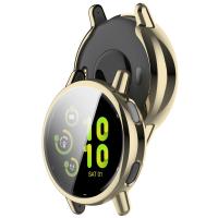 China Eraysun 2in1 PC Glass Film Case for Garmin Vivoactive 5 Smart Protective Cover Frame Full Shell Watch Screen Protector Case for sale