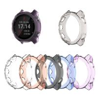 China Soft TPU Protective Shell Cover Protector Case for Garmin Forerunner 245M / 245 Clear Transparent  for Garmin Watch Case for sale