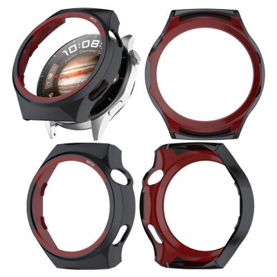China Eraysun Luxury Hollow Out Protective Case Hard PC Watch Case + Hydrogel Film for Huawei Watch GT4 46mm for sale