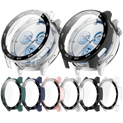 China Eraysun for Huawei Watch GT5 46MM All-in-One Protective Case With Scale Tempered Glass Case Protector Bumper for sale
