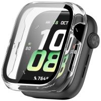 China Eraysun Tempered Glass+PC Case Cover for Honor Watch 5 Full Coverage Screen Waterproof Protective Watch Case for sale