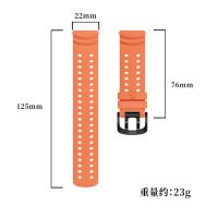 China Eraysun Custom 22mm Sport Silicone Wristband for Polar Vantage M3 Band Rubber Breathable Replaceable Waterproof Strap for sale