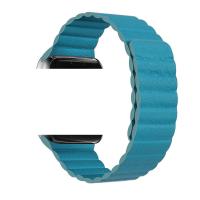 China Leather Magnetic Watch Strap Ultra 2 I Watch 7/8/9/10/11 Vintage Genuine Bracelet 42/44/45/49mm for Apple Watch Bands for sale