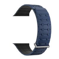 China Eraysun Strong Magnetic Silicone Watch Band Bracelet I Watch Straps 10/9/8 Ultra 2 42/44/45/49mm Adjustable for Apple Watch Band for sale