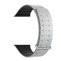 China Eraysun Strong Magnetic Silicone Watch Band Bracelet I Watch Straps 10/9/8 Ultra 2 42/44/45/49mm Adjustable for Apple Watch Band for sale
