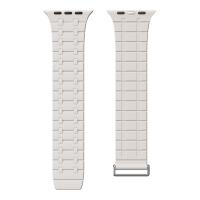 China Eraysun Strong Magnetic Silicone Watch Band Bracelet I Watch Straps 10/9/8 Ultra 2 42/44/45/49mm Adjustable for Apple Watch Band for sale