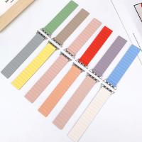 China Silicone Magnetic Watch Strap 42/44/45/49mm Breathable Luxury Ultra 2 for Apple Watch 6/7/8/9/10/11 for Apple Watch Bands for sale