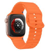 China Eraysun Adjustable Soft Rubber Watch Straps 42/44/45/49mm Breathable Replaceable Sport Waterproof Smartwatch Band for sale