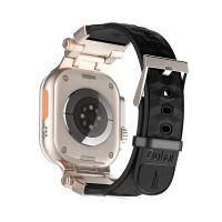 China Sailboat Soft Silicone Watch Strap for Apple Watch Ultra 2/3 Series 11/10/9/8/7/6 49mm  45mm 41mm 44mm Sport Watch Bands for sale