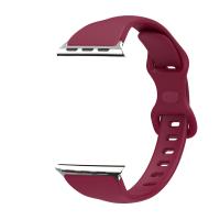 China High Quality Silicone Watch Bands Sport Strap for Apple Watch 7 6 5 4 3 2 1 38mm 40mm 42mm 44mm Rubber Watch Strap for sale