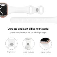 China Silicone Replacement Strap Silicone Watch Bands Strap for Apple Watch 7 6 5 4 3 2 1 38 40mm 41mm 42mm 44mm  45mm Watch Bracelet for sale