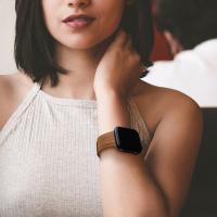 China Compatible With Apple Watch Bands  for Men Women Sport Silicone Bamboo Business  Pattern Sweatproof Wristband for sale