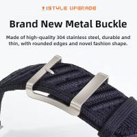 China Nylon Braided Elastic Strap Ultra 2 Fabric I Watch Straps 9 8 7 6 10 High Quality 42144/45/49mm for Apple Watch Bands for sale