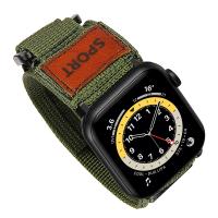 China Strap for apple Watch Band 44mm 40mm 45mm 41mm 38mm 42mm Bracelet Correa Watchband IWatch Serie 4 5 6 Se 7 Sport Nylon Loop Band for sale