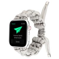 China Outdoor Sports Woven Nylon Rope Bracelet Strap for Apple Watch Band 38mm 42mm 40mm 44mm for IWatch 5 4 3 2 1 Wrist Band for sale