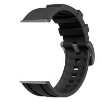 China Eraysun HNBR Soft Silicone Band Luxury Titanium Connectors Buckle I Watch 10 9 8 7 Ultra 2 1 42/44/45/49mm for Apple Watch Strap for sale