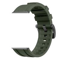 China Eraysun HNBR Soft Silicone Band Luxury Titanium Connectors Buckle I Watch 10 9 8 7 Ultra 2 1 42/44/45/49mm for Apple Watch Strap for sale