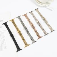 China 14mm Slim Luxury Stainless Steel Watch Band for Watch Series 7 6 5 4 3 2 1 Replacement Watch Strap for sale