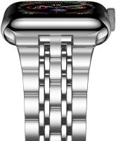 China Slim Stainless Steel Upgraded Version Wristband for Apple Watch 7 45mm 41mm Band Iwatch Se 6 5 Strap 44mm 40mm 42mm 38mm for sale