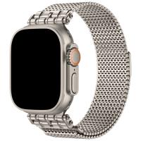 China Eraysun Luxury Magnetic Stainless Steel Milanese Watch Strap 42/44/45/49mm Ultra 2 I Watch Strap 10 9 8 for Apple Watch Band for sale