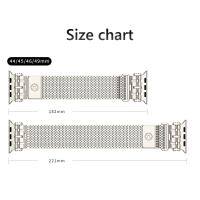 China Eraysun Luxury Magnetic Stainless Steel Milanese Watch Strap 42/44/45/49mm Ultra 2 I Watch Strap 10 9 8 for Apple Watch Band for sale