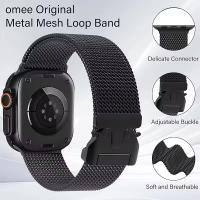China Eraysun Milanese Loop Watch Strap Ultra 3 2 42/44/45/49mm Stainless Steel Mesh Metal Iwatch11 9 8 for Apple Watch Bands for sale