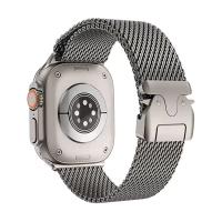 China Eraysun Milanese Loop Watch Strap Ultra 3 2 42/44/45/49mm Stainless Steel Mesh Metal Iwatch11 9 8 for Apple Watch Bands for sale