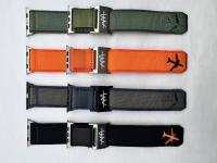 China Eraysun Luxury Elastic Nylon Loop Strap for Apple Watch Ultra 3 2 I Watch 11 10 9 Sport Canvas 42/44/45/49mm Fabric Watch Strap for sale