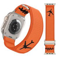 China Eraysun Luxury Elastic Nylon Loop Strap for Apple Watch Ultra 3 2 I Watch 11 10 9 Sport Canvas 42/44/45/49mm Fabric Watch Strap for sale