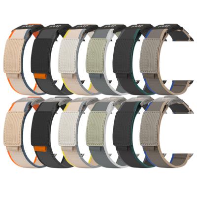 China Eraysun Trail Loop Nylon Strap for Apple Watch Ultra2 42/44/45/49mm Wristband I Watch Strap Series 10 9 8 Adjustable Watch Bands for sale