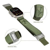 China Elastic Nylon Trail Loop Strap 42/44/45/49mm Ultra 2 I Watch 11 10 9 8 7 6 Sports Fabric Wristband for Apple Watch Bands for sale