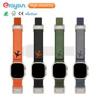 China Elastic Nylon Trail Loop Strap 42/44/45/49mm Ultra 2 I Watch 11 10 9 8 7 6 Sports Fabric Wristband for Apple Watch Bands for sale