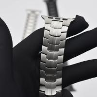 China Eraysun Titanium Watch Band Adjustable Breathable Waterproof Metal I Watch Series 8/9/10 Ultra 2 for Apple Watch Strap for sale