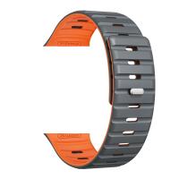 China Silicone Magnetic Watch Strap Ultra 2 I Watch 7/8/9/10 Luxury Waterproof Bracelet 42/44/45/49mm for Apple Watch Bands for sale