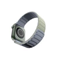 China Magnetic Loop Soft Silicone Watch Bands Ultra 2 Bracelet Custom for Apple Watch Rubber SE/7/8/9/10/11 Straps 45mm 49mm for sale