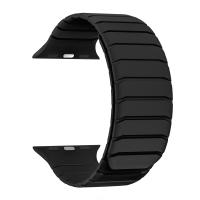 China Eraysun Magnetic Loop Silicone Strap Dual Color Custom Rubber Replaceable Ultra 2 Sport I Watch 10 9 8 7 for Apple Watch Bands for sale