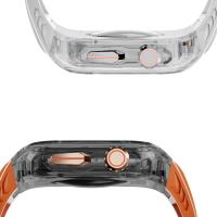 China Eraysun Latest Fullbody Smart Watch Straps 40 45 46 49mm with Case Smart Watch 4-10 SE Rubber Ultra 2 for Apple Watch Strap for sale